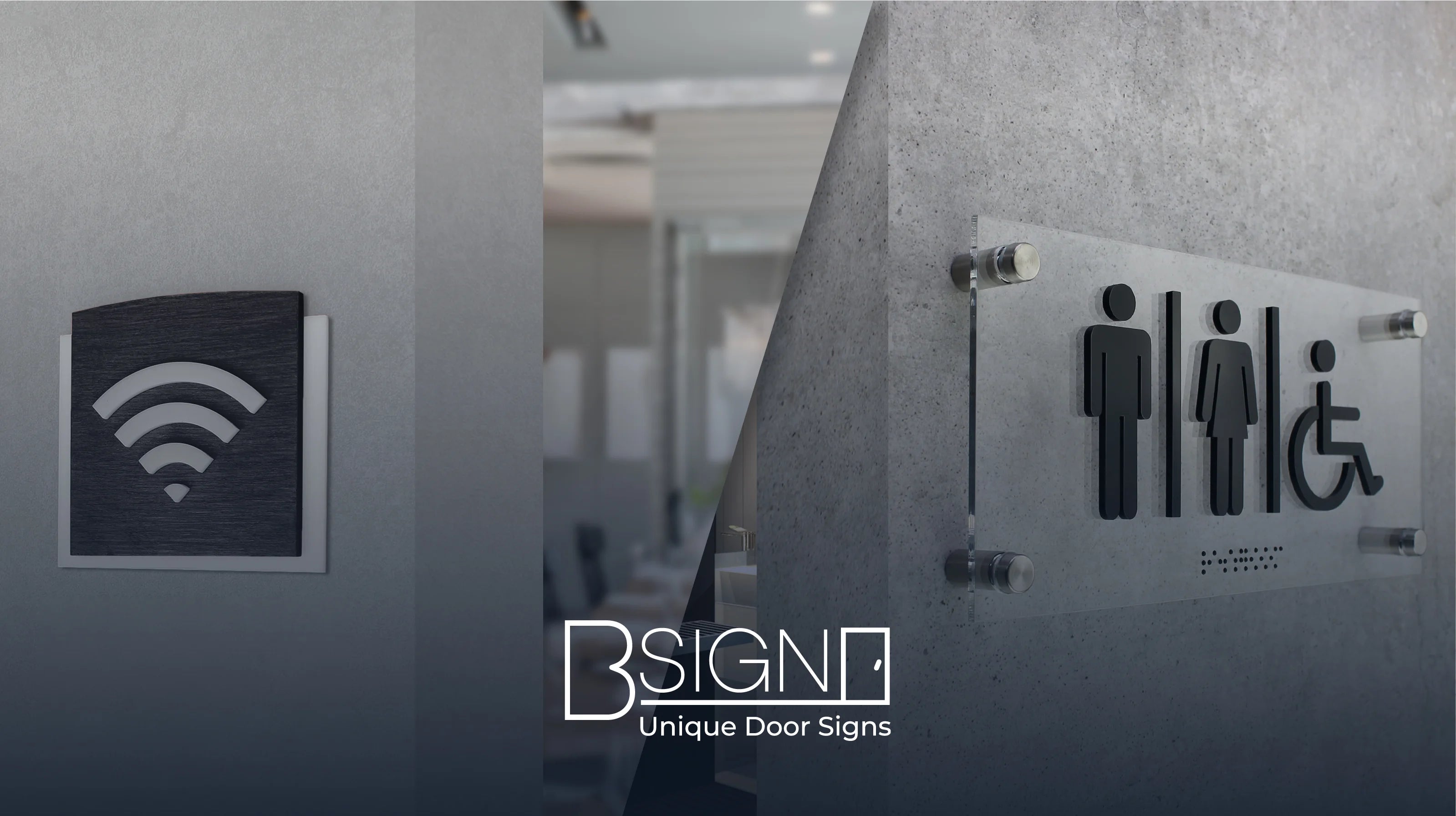 Toilet room design: what to consider in the service sector | BSign Store