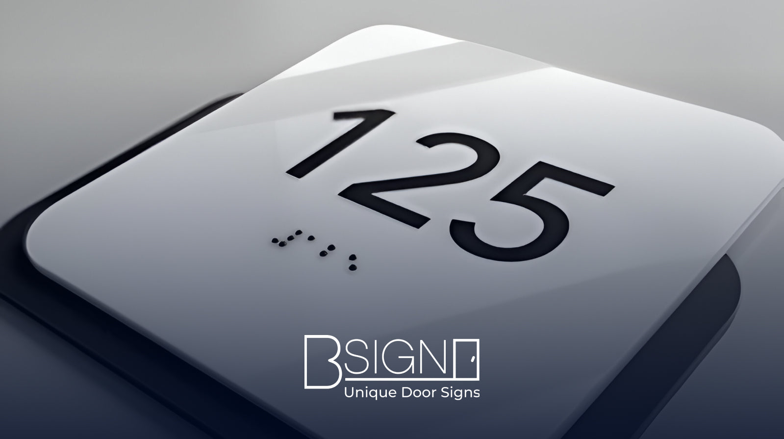 A new level in interior wayfinding: "Elegant" signs by Bsign | BSign Store