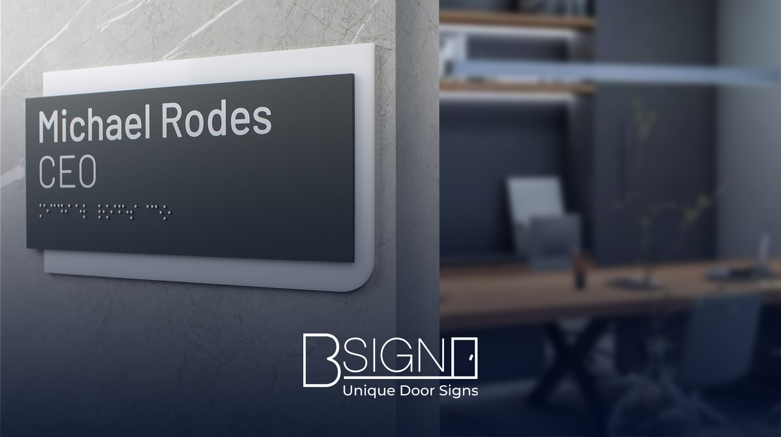 How to increase the effectiveness of interior signs | BSign Store