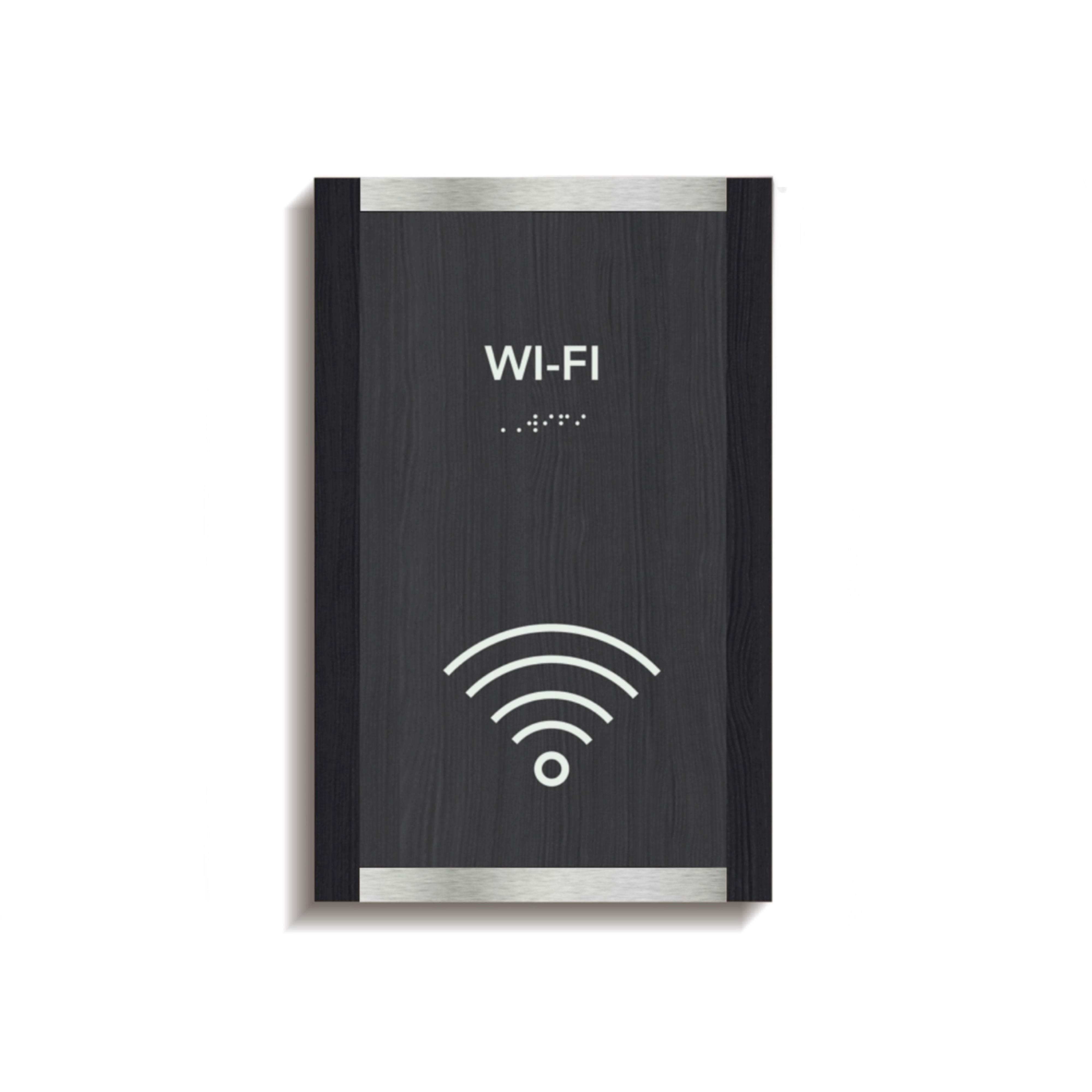 Wi-Fi Signs: Steel Sign — "Otherside" Design – Bsign