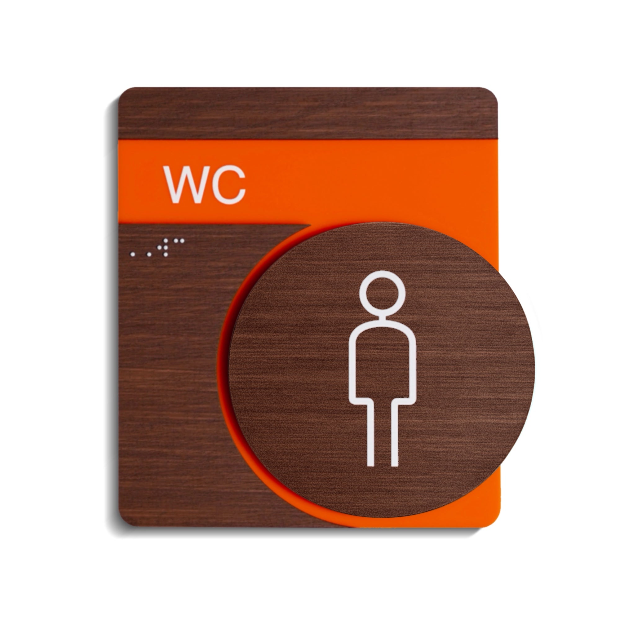 Men's Restroom Sign: "Genova" Design | BSign Store