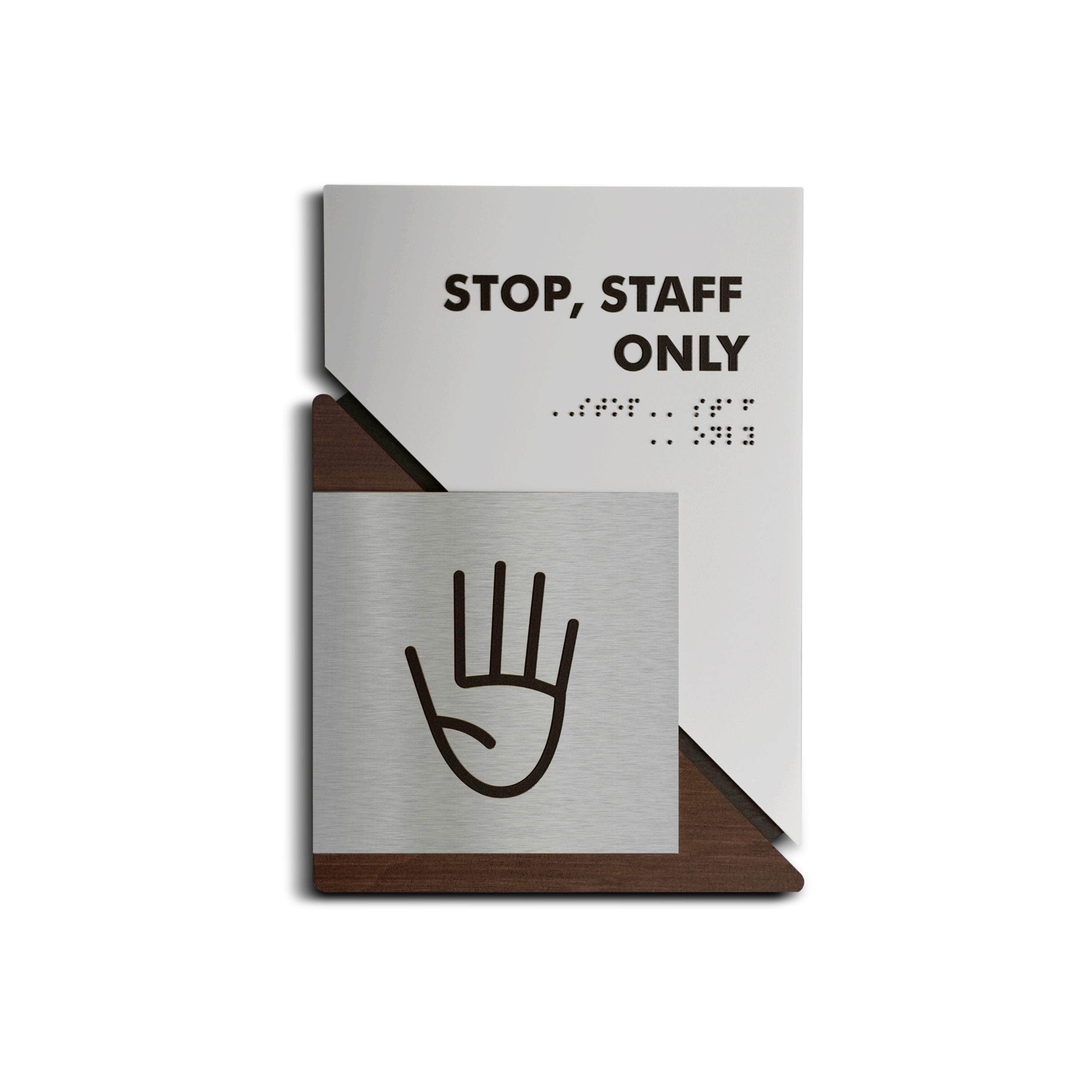 Staff Only Door Sign for Office: "Creative" Design | BSign Store