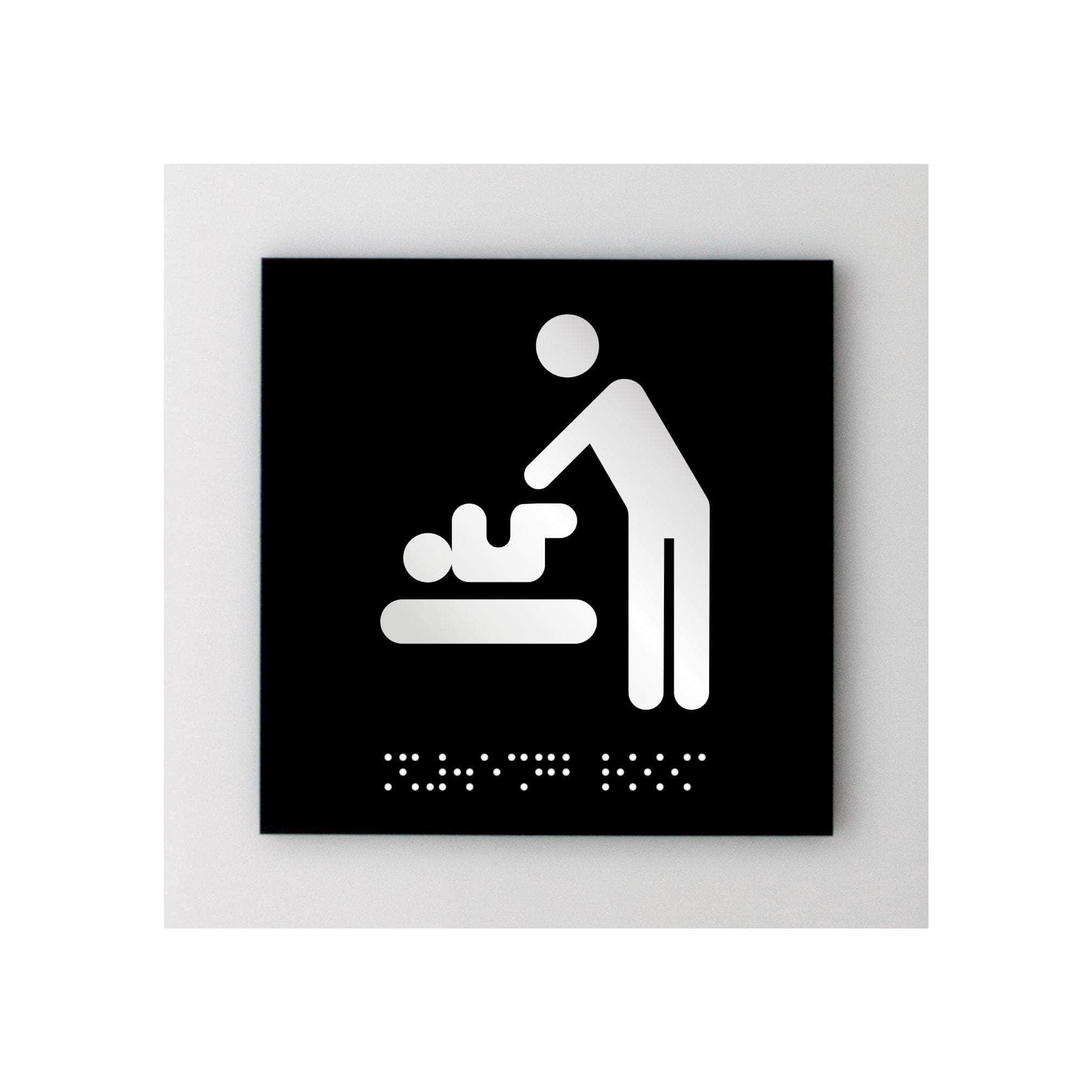 Acrylic Baby Changing Station Sign — "Simple" Design | BSign Store