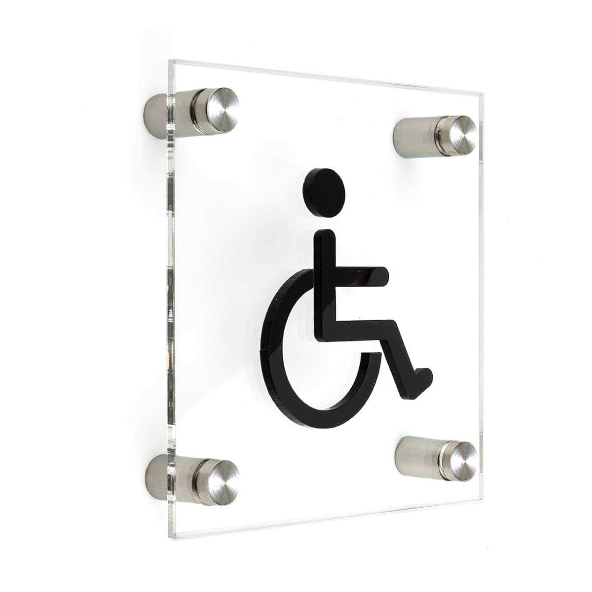 Wheelchair Restroom Sign — "Classic" Design – Bsign