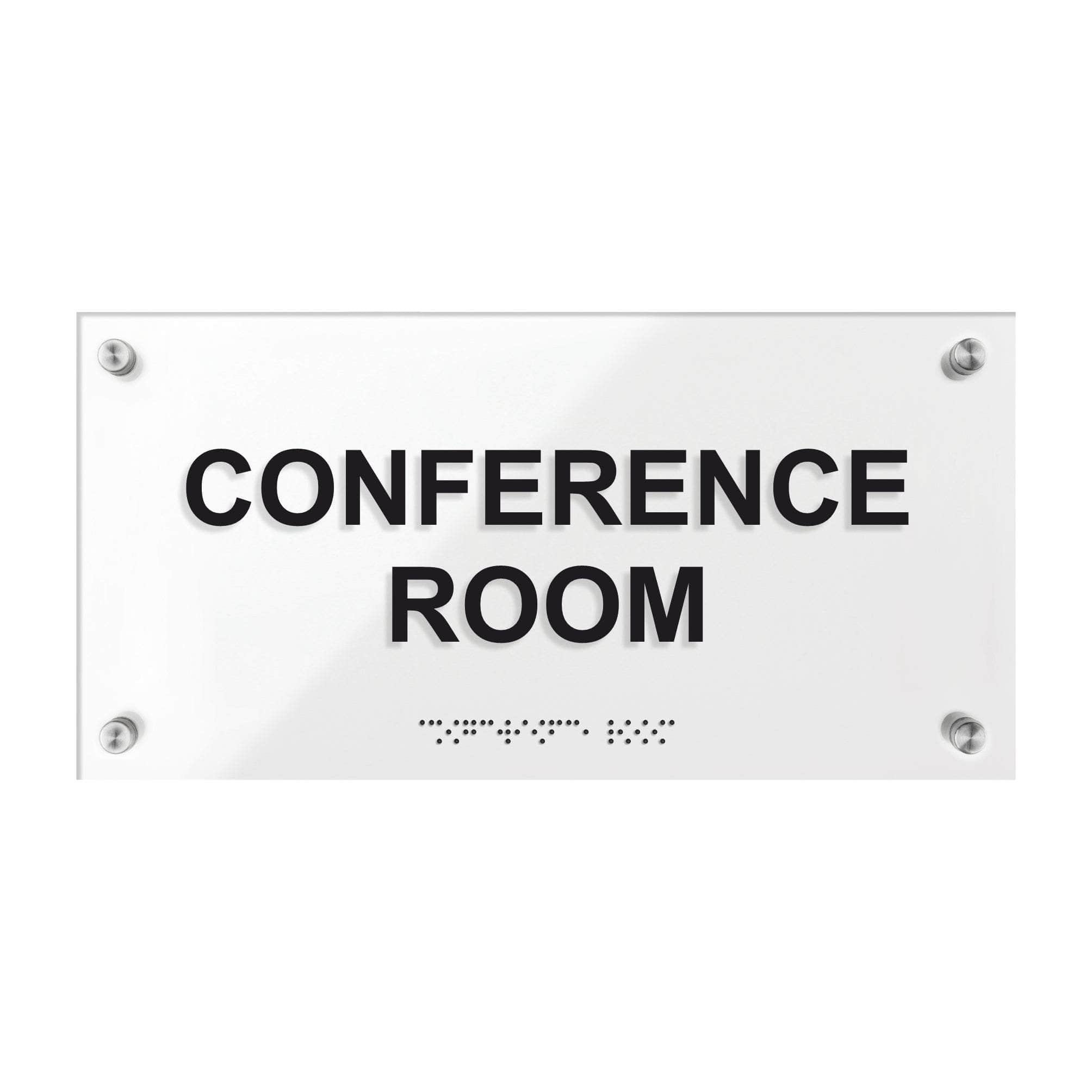 Conference Room Signs - Acrylic Plate "Classic" Design – Bsign