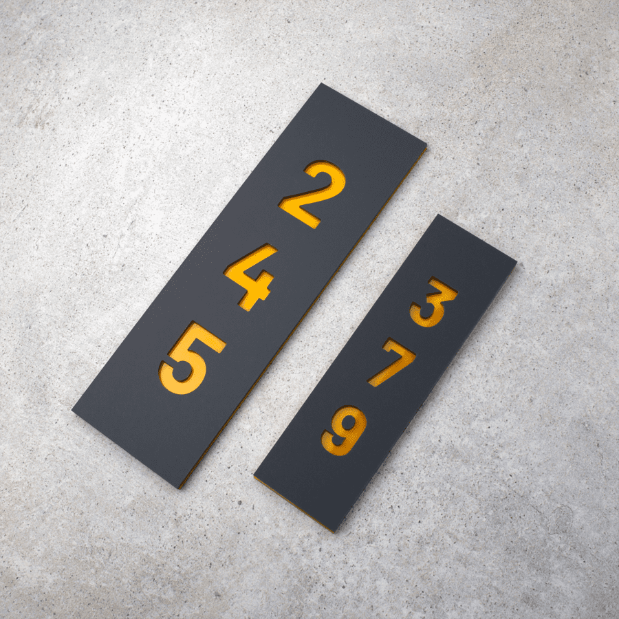 Modern Apartment Unit Signage Building Signage | Signarama | Business