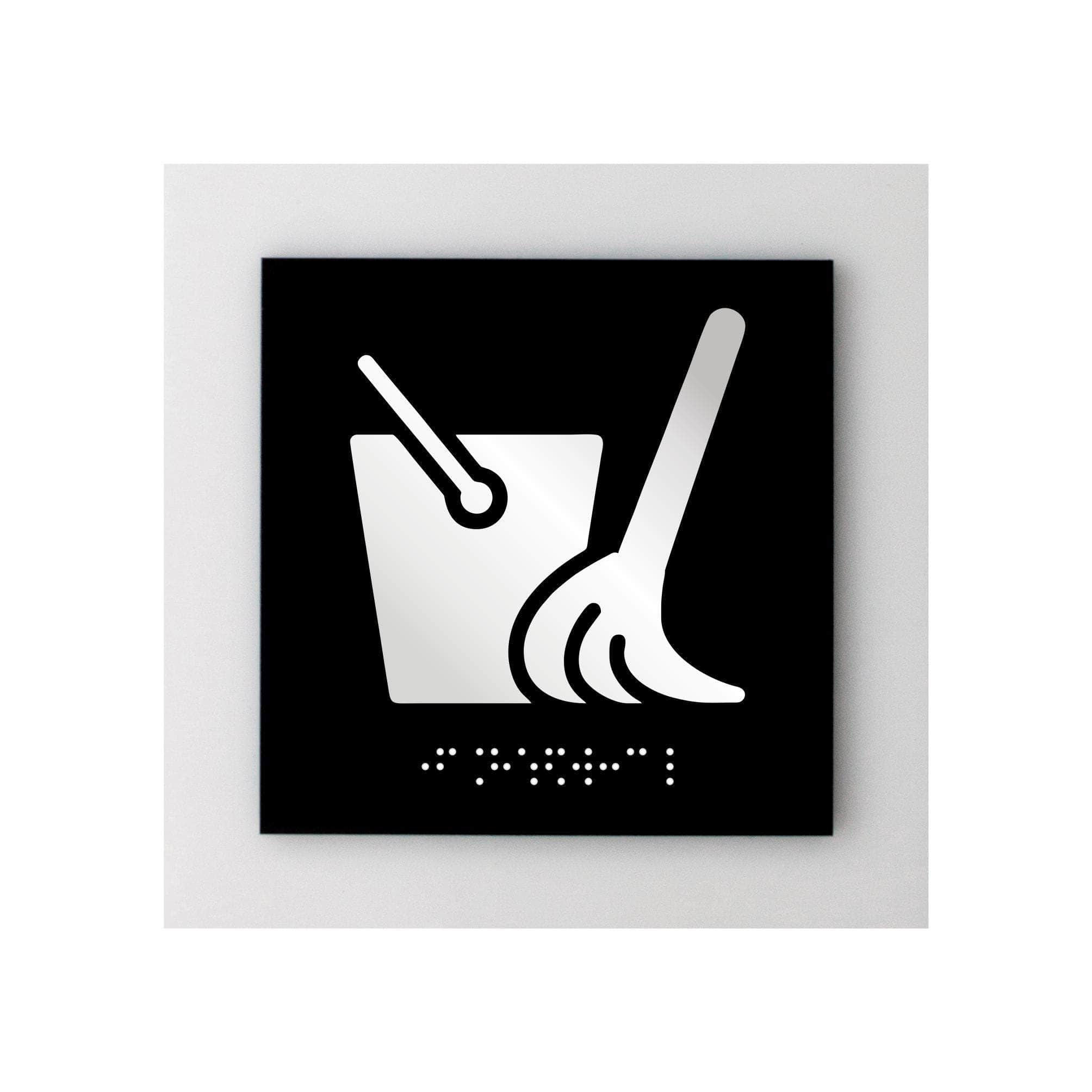 Cleaning Room Sign: Acrylic Signage — "Simple" Design – Bsign