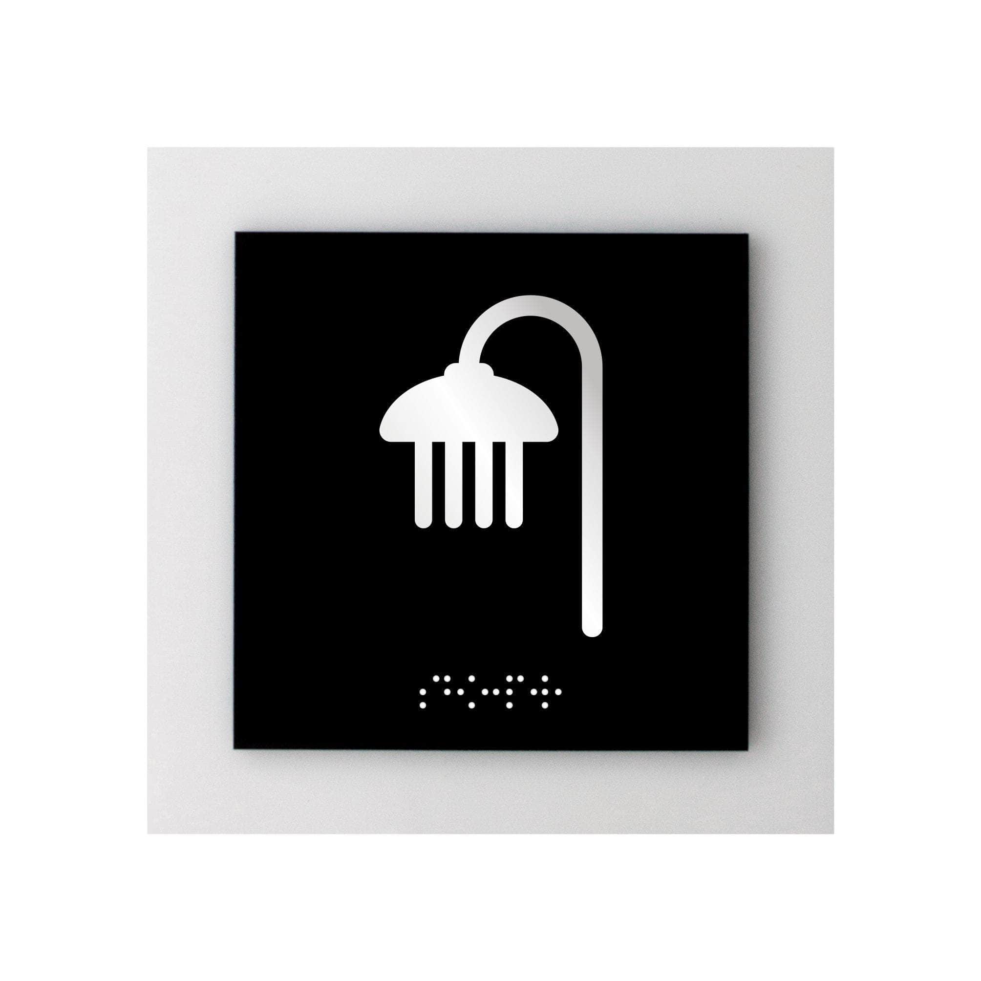 Shower Room Sign: Acrylic Signage — "Simple" Design – Bsign