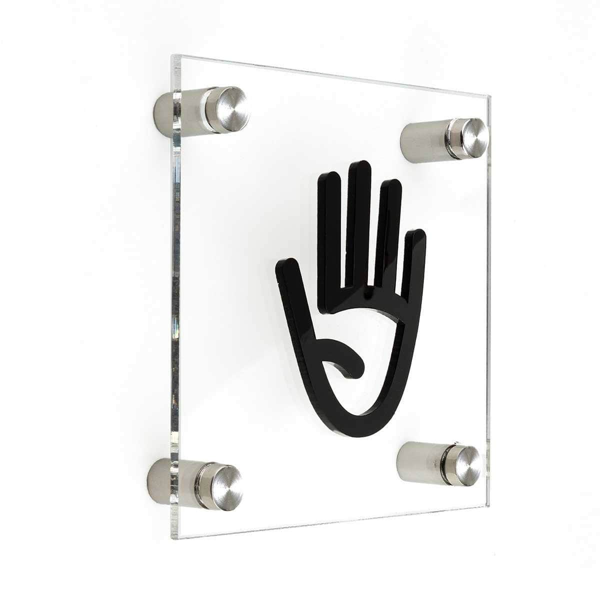 Acrylic Staff Only Door Sign — "Classic" Design | BSign Store