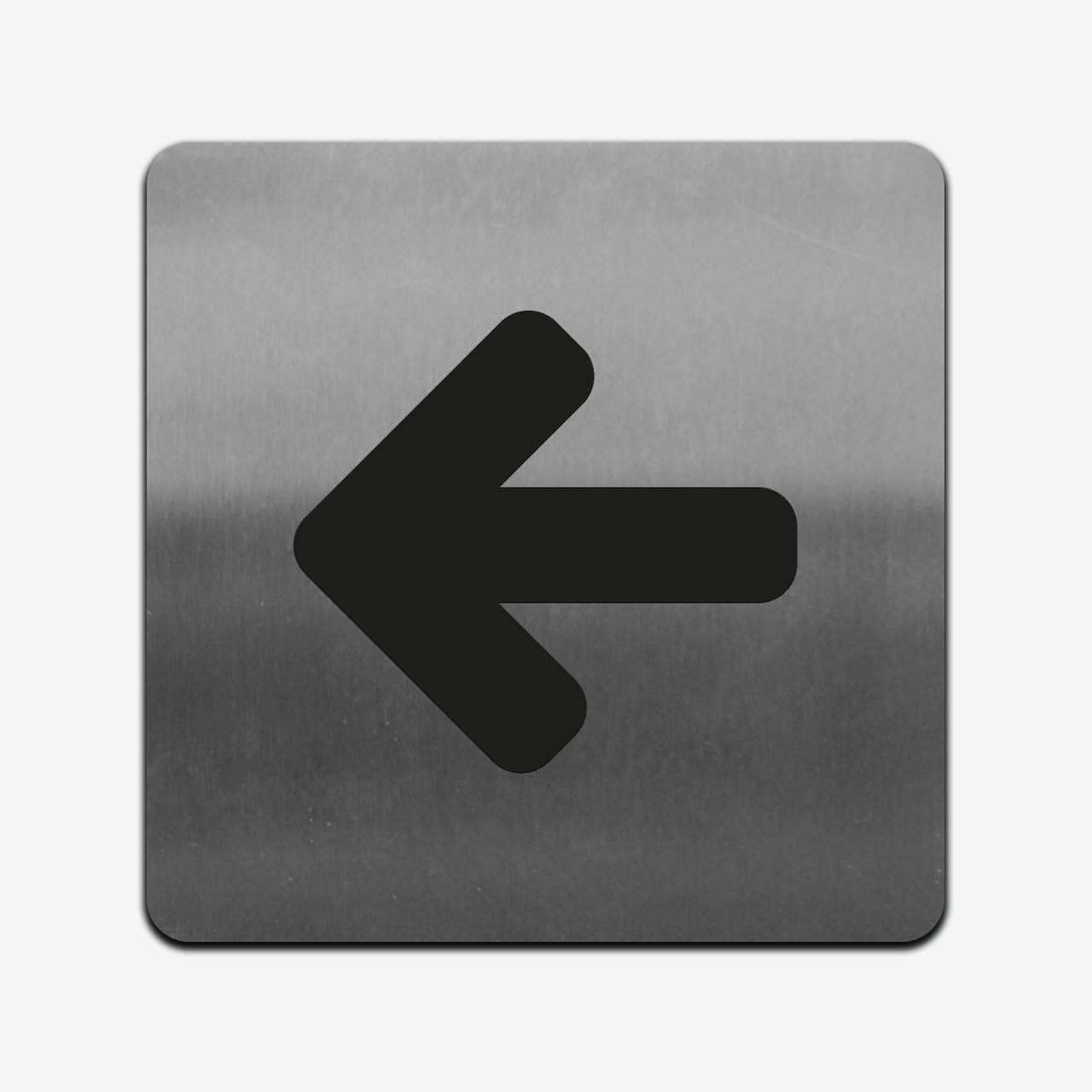 Arrow Sign: Stainless Steel Sign – Bsign
